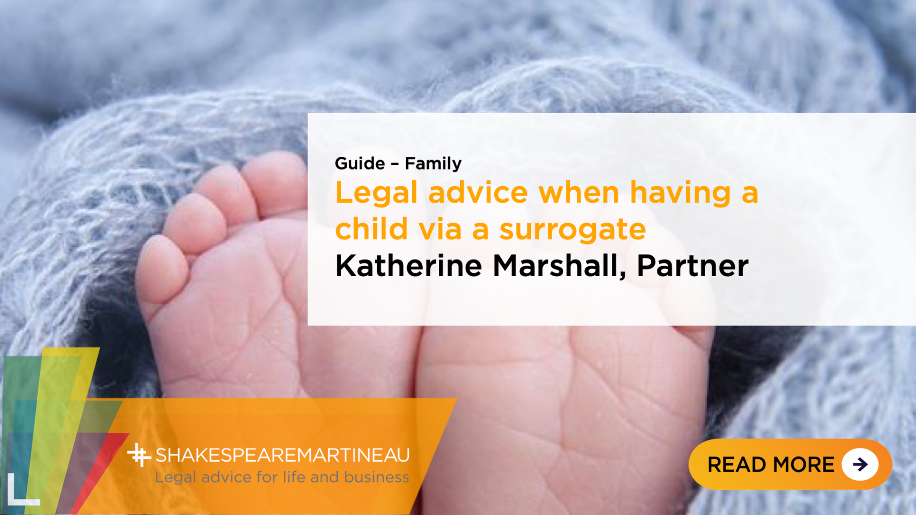 Legal advice when having a child via a surrogate