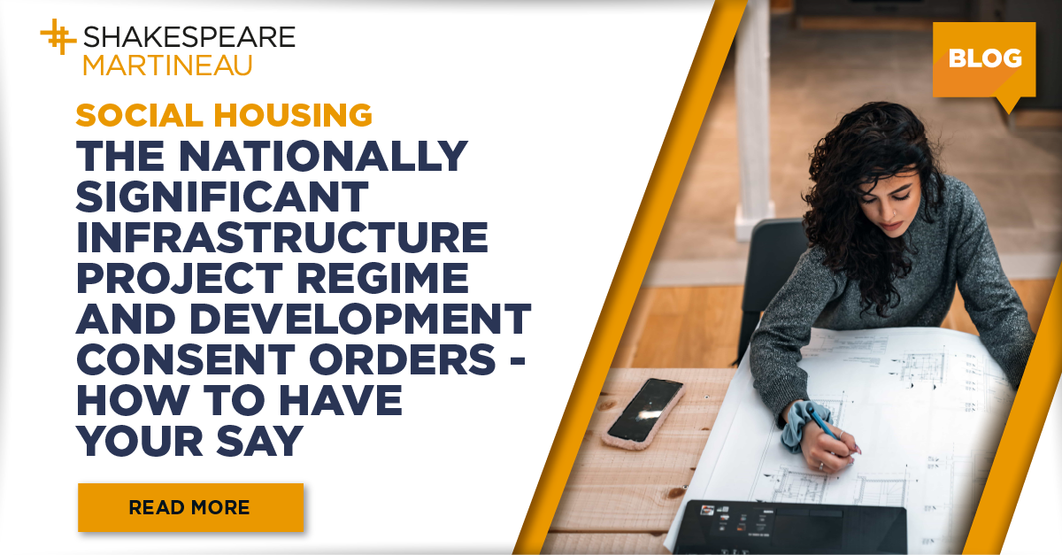 Development Consent Orders: how to have your say