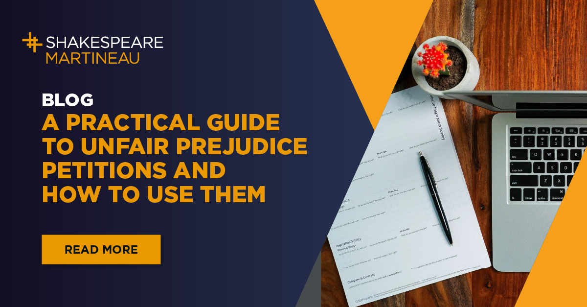 A Practical Guide to Unfair Prejudice Petitions and How to Use Them ...