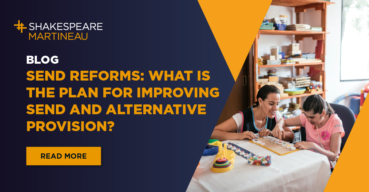 What is the plan for improving SEND and alternative provision?