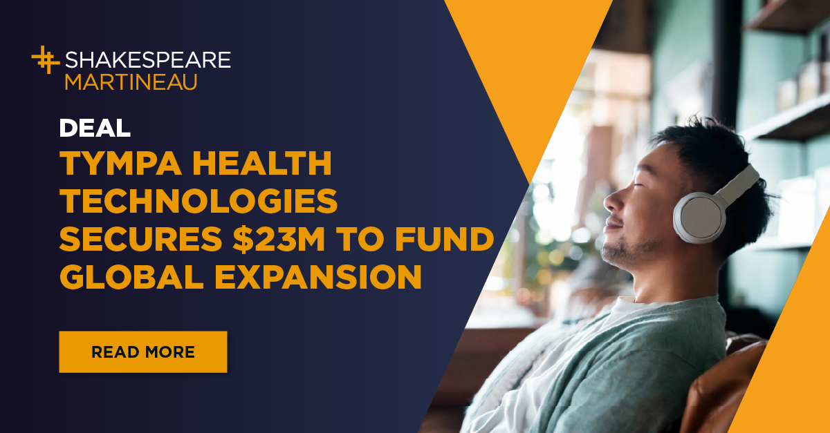 Tympa Health Technologies secures $23m to fund global expansion