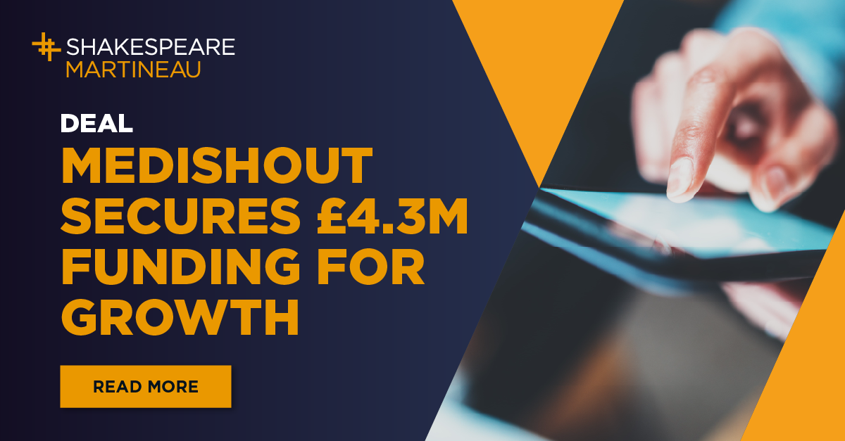 MediShout secures £4.3m funding for growth