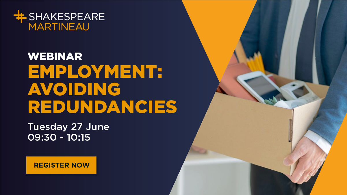 Employment: Avoiding redundancies