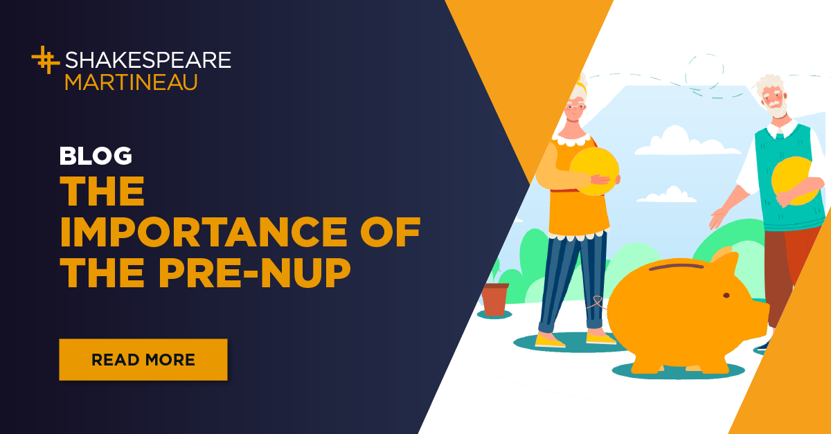 The importance of the pre-nup