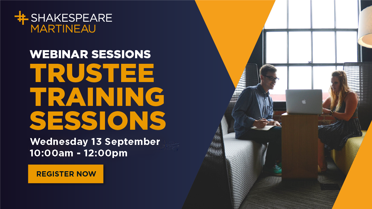 Advanced Trustee Training Session | Shakespeare Martineau
