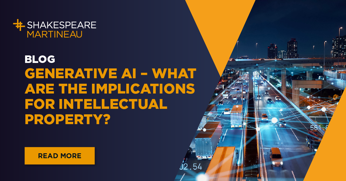 Generative AI – Implications For Intellectual Property? | Shakespeare ...