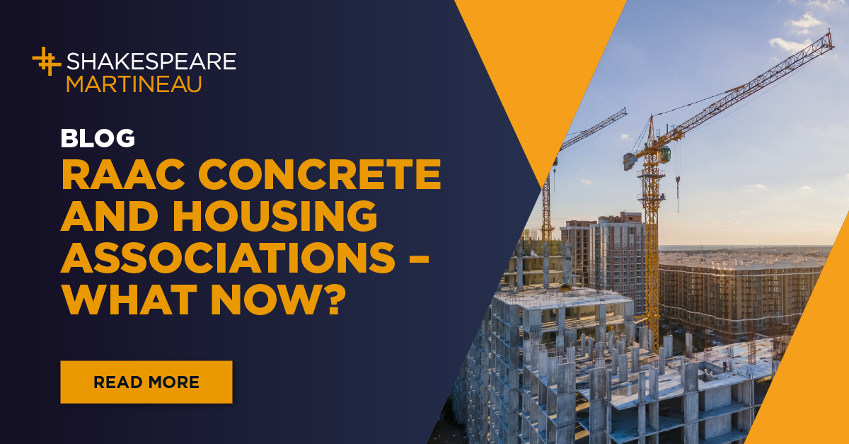 RAAC Concrete And Housing Associations – What Now?