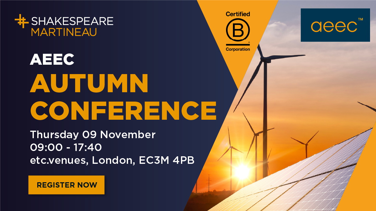 AEEC Autumn Conference 2023 | Shakespeare Martineau