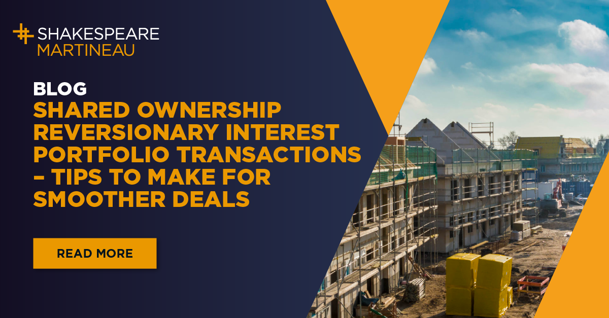 Shared Ownership Reversionary Interest Portfolio Transactions – Tips to ...