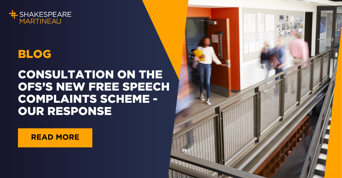 Consultation on the OfS’s new free speech complaints scheme - our response