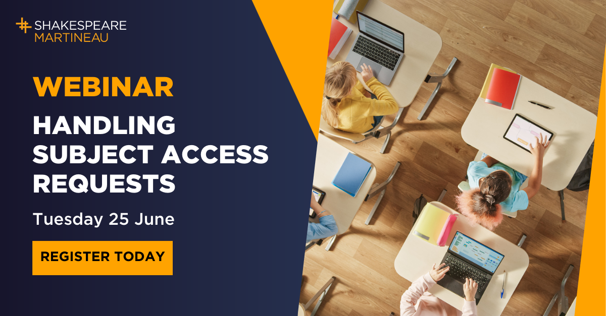 Handling Subject Access Requests | Shakespeare Martineau