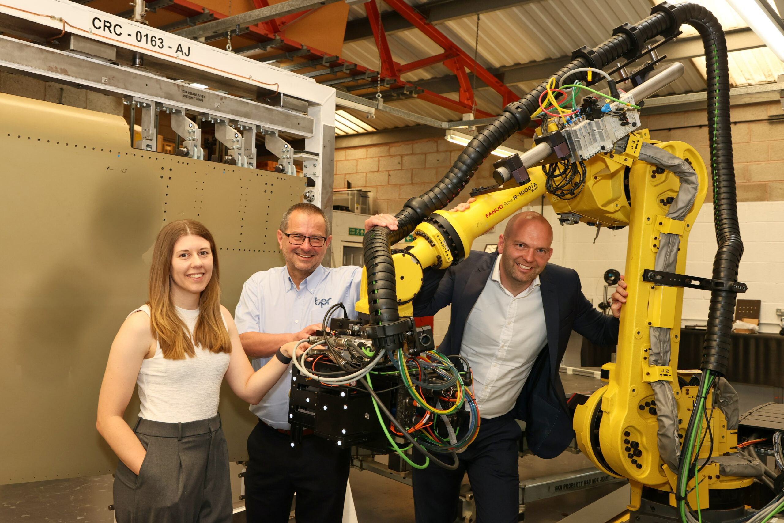 Aircraft robotics pioneer True Position Robotics raises £1m to support business expansion